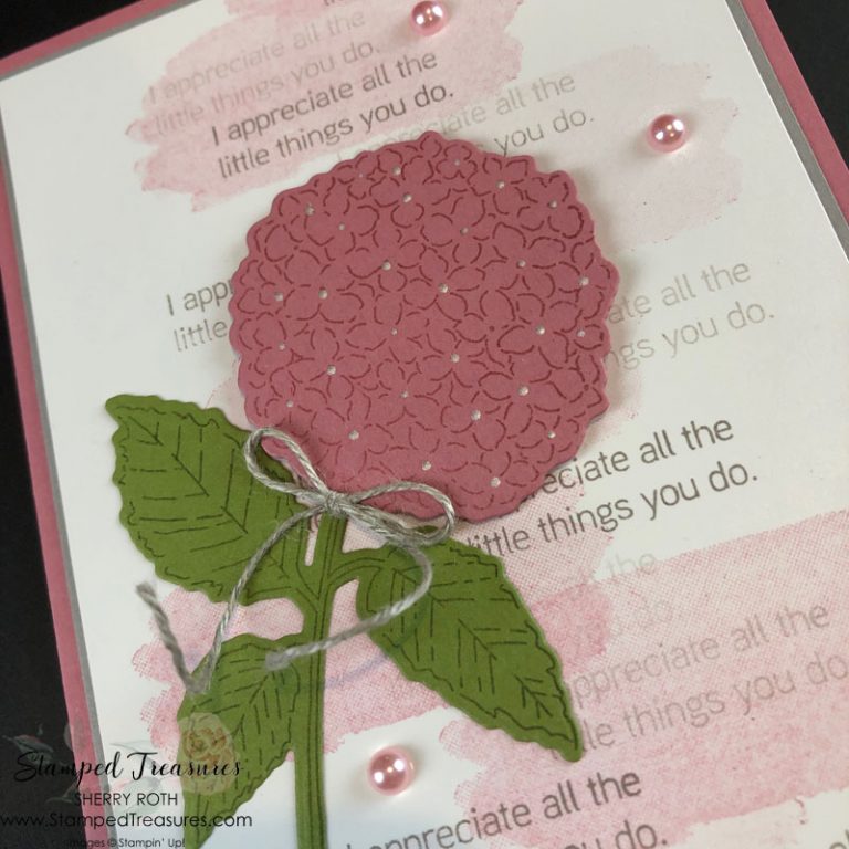 How to Create a Fun Stamped Background - Stamped Treasures