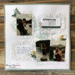 Eden's Garden Scrapbook Layout - Stamped Treasures