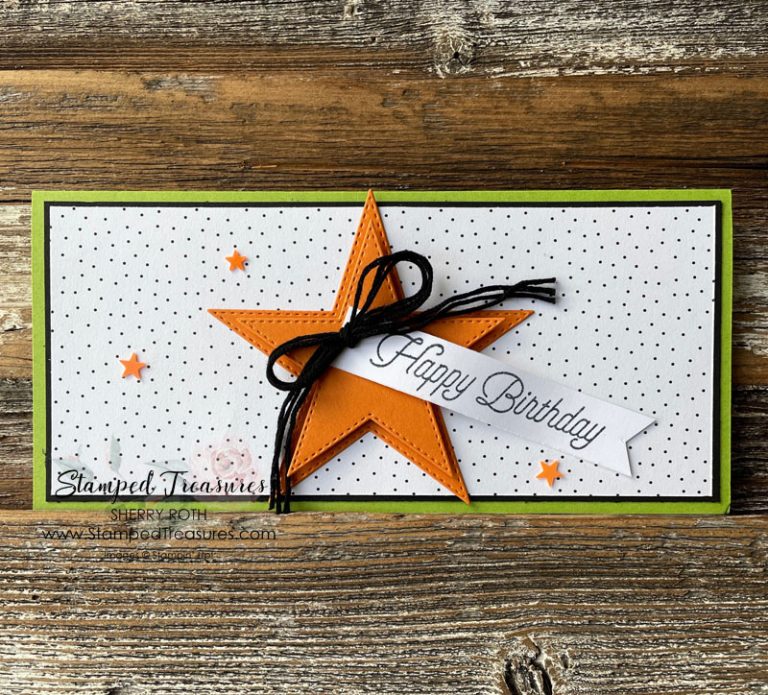 Money Wallet Card - Stamped Treasures