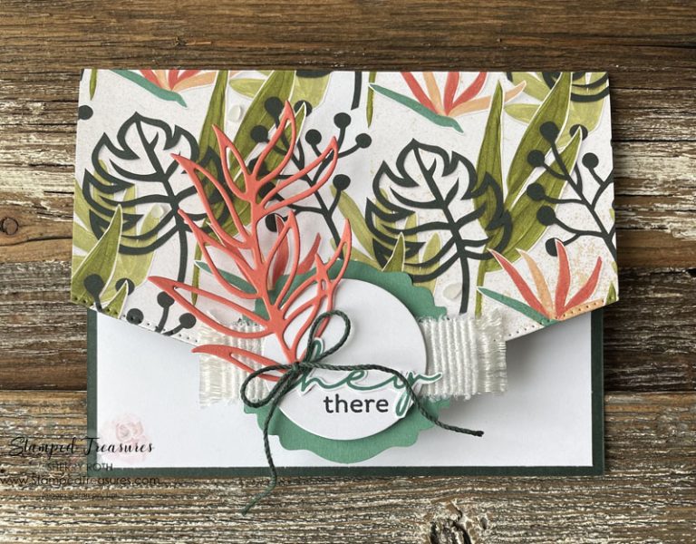 Artfully Layered Hey There Card - Stamped Treasures