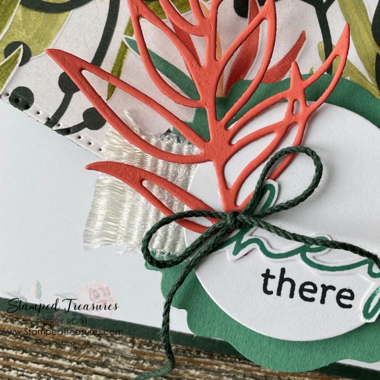 Artfully Layered Hey There Card - Stamped Treasures