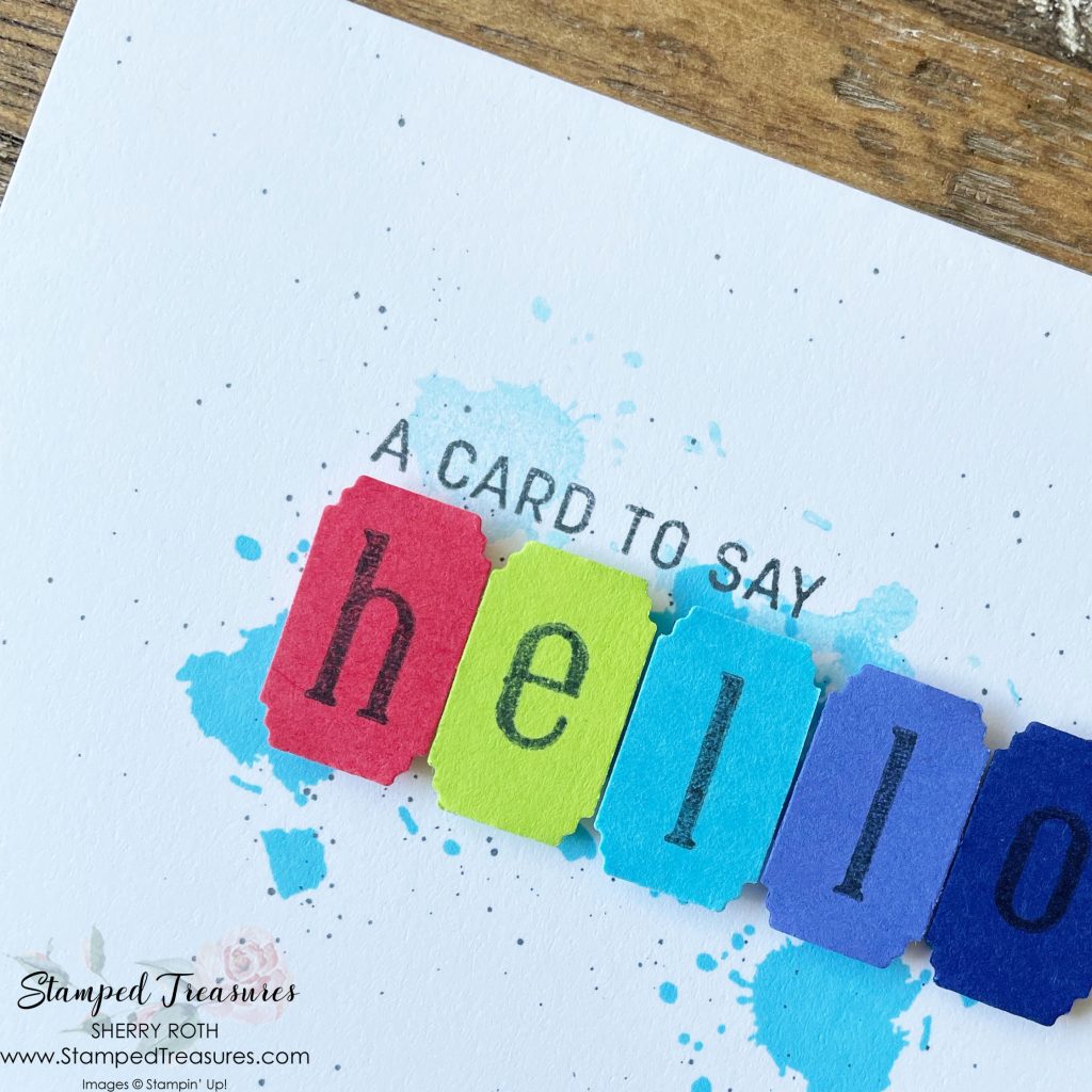 A Card To Say Hello Stamped Treasures A Card To Say Hello Stamped Treasures