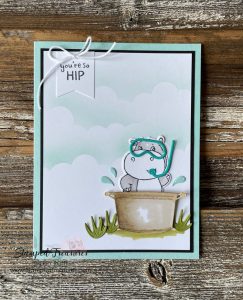 Hippest Hippos Card Ideas - Stamped Treasures