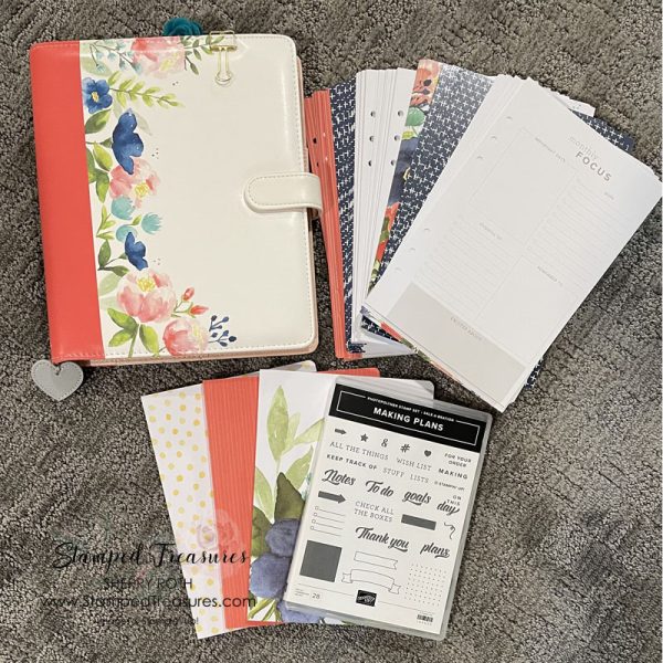 Making Plans Collection Planner Set Up - Stamped Treasures