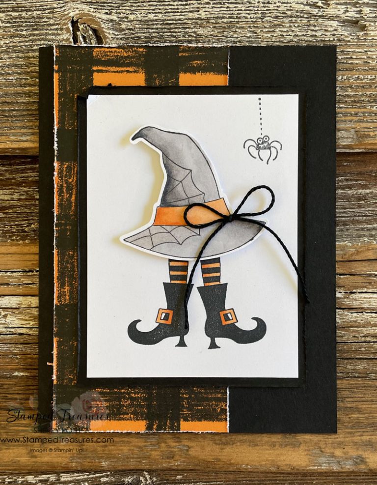 Bewitching Halloween Card Tutorial - Stamped Treasures