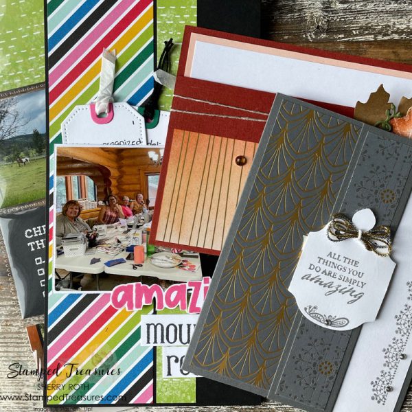 One Card Layout - 3 Ways - Stamped Treasures