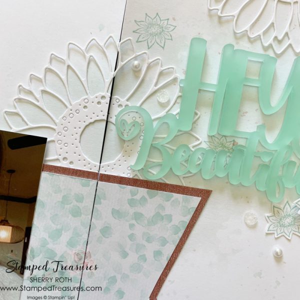 Life Crafted Hey Beautiful Layout - Stamped Treasures