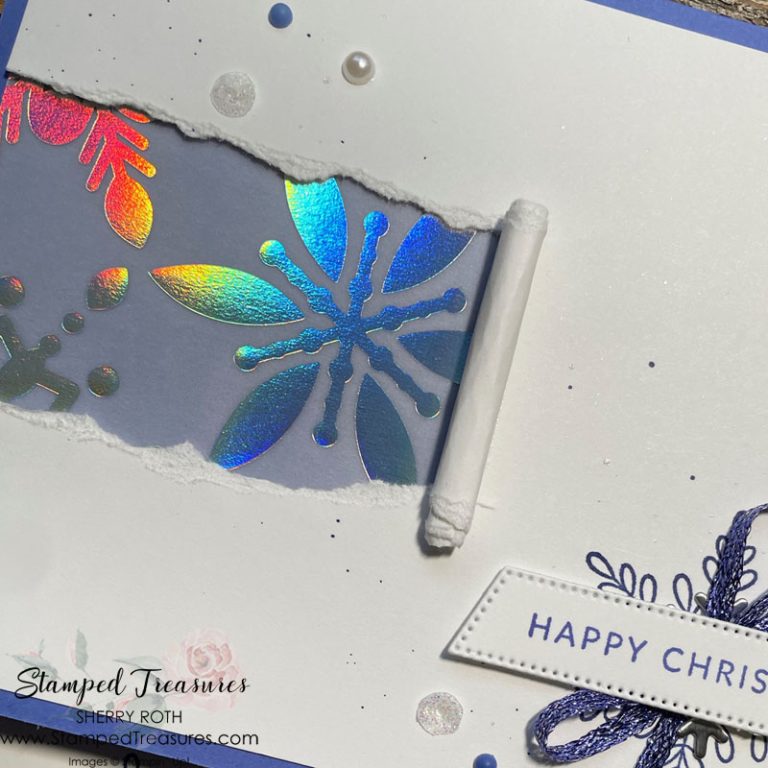 The Torn Paper Strip Technique - Stamped Treasures