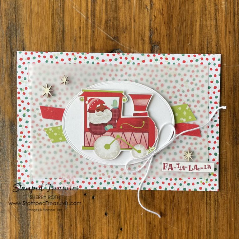 Santa Express Memories & More Card Ideas - Stamped Treasures