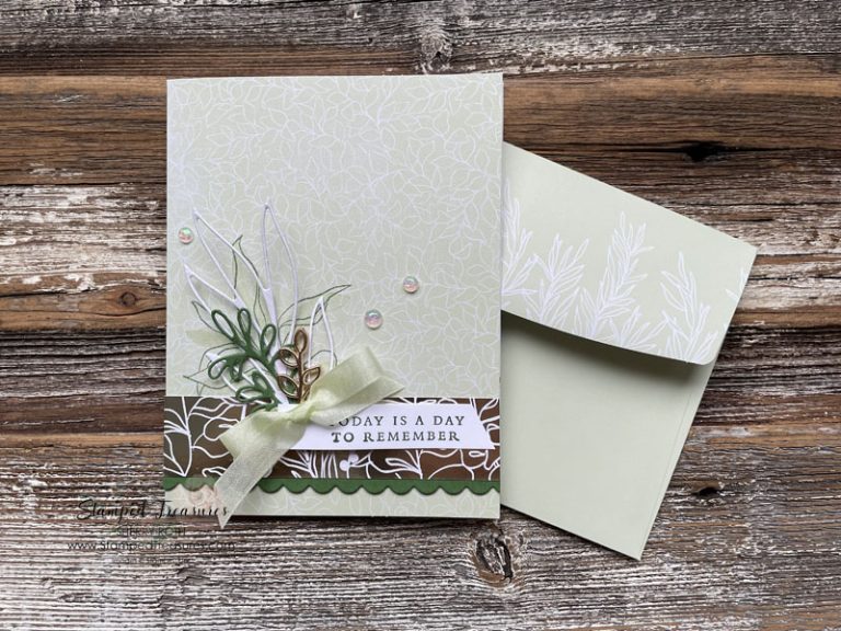 Splendid Thoughts Card Ideas - Stamped Treasures - Sherry Roth