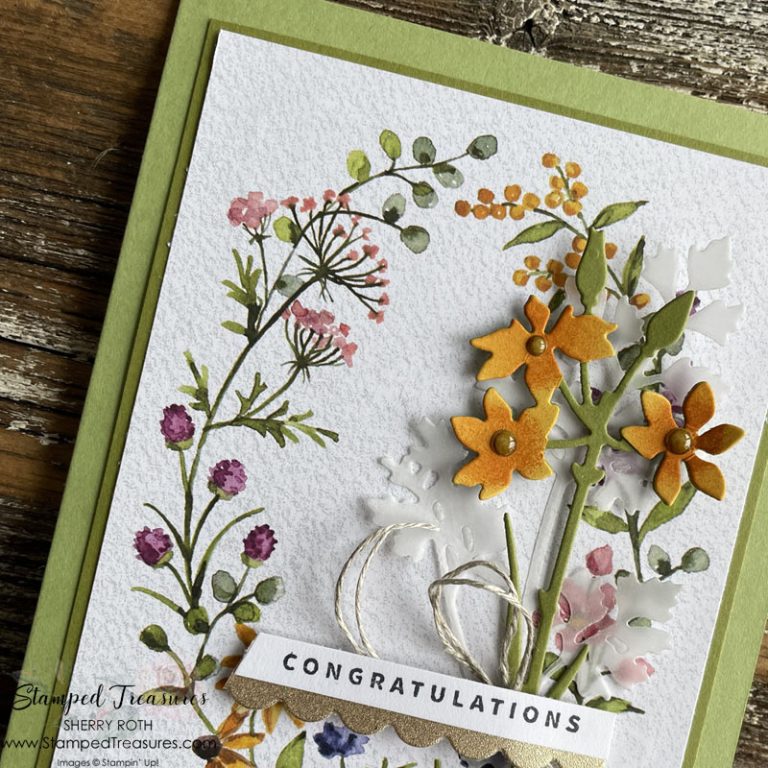 Dainty Designs Congratulations Card - Stamped Treasures