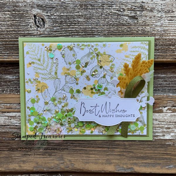 How to make a Simple Shaker Card - Stamped Treasures