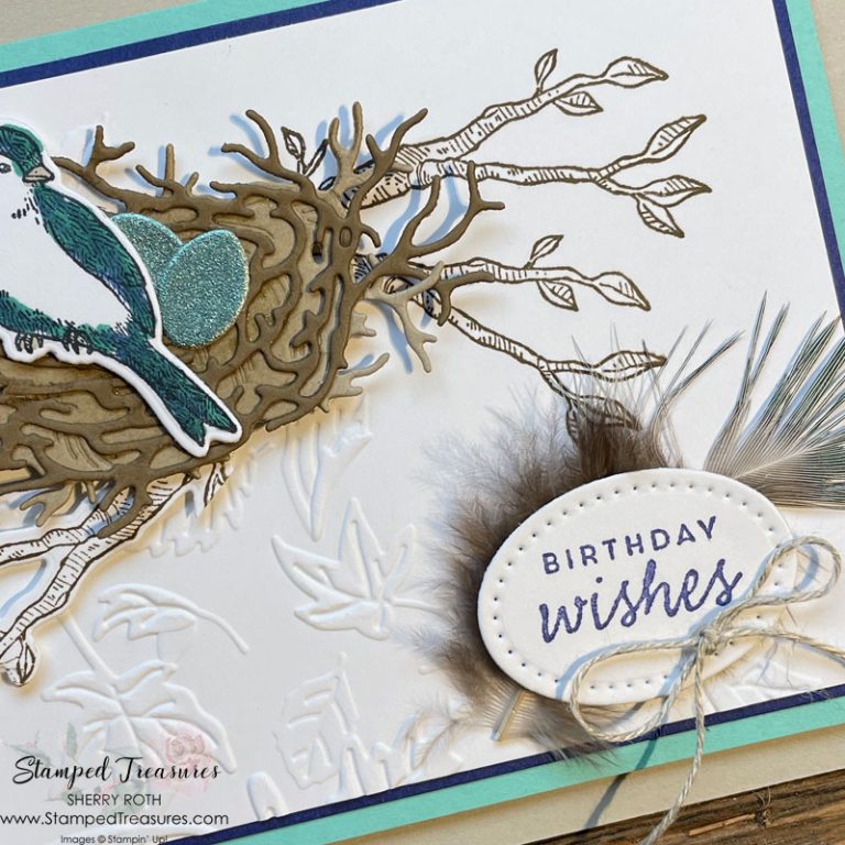 Nested Friends Birthday Card - Stamped Treasures