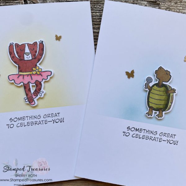 Quick & Easy Zany Zoo Birthday Card - Stamped Treasures