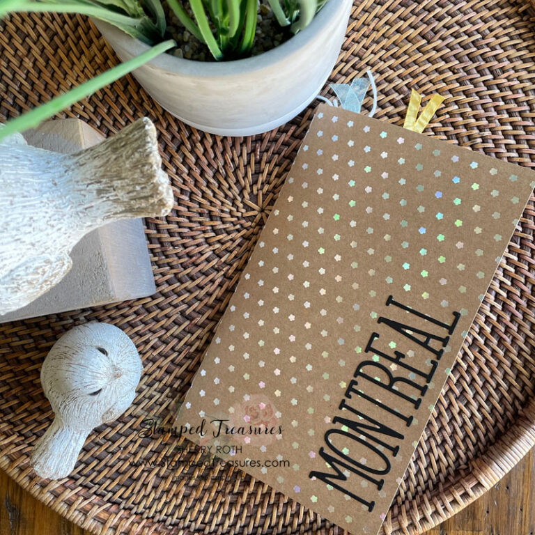 Love This Memory Notebook Kit - Stamped Treasures - Sherry Roth