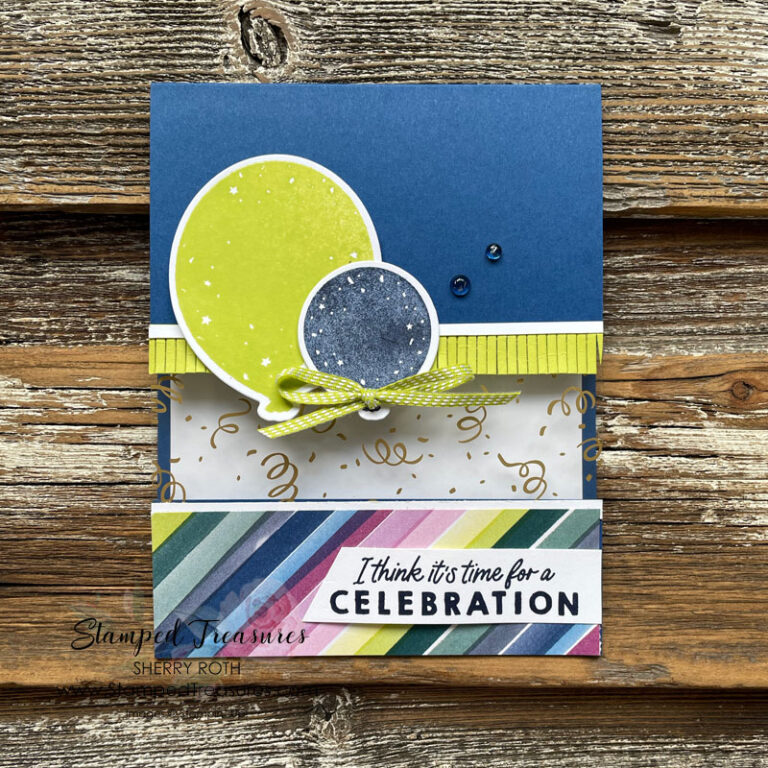 Printed Acetate Card Ideas - Stamped Treasures - Sherry Roth