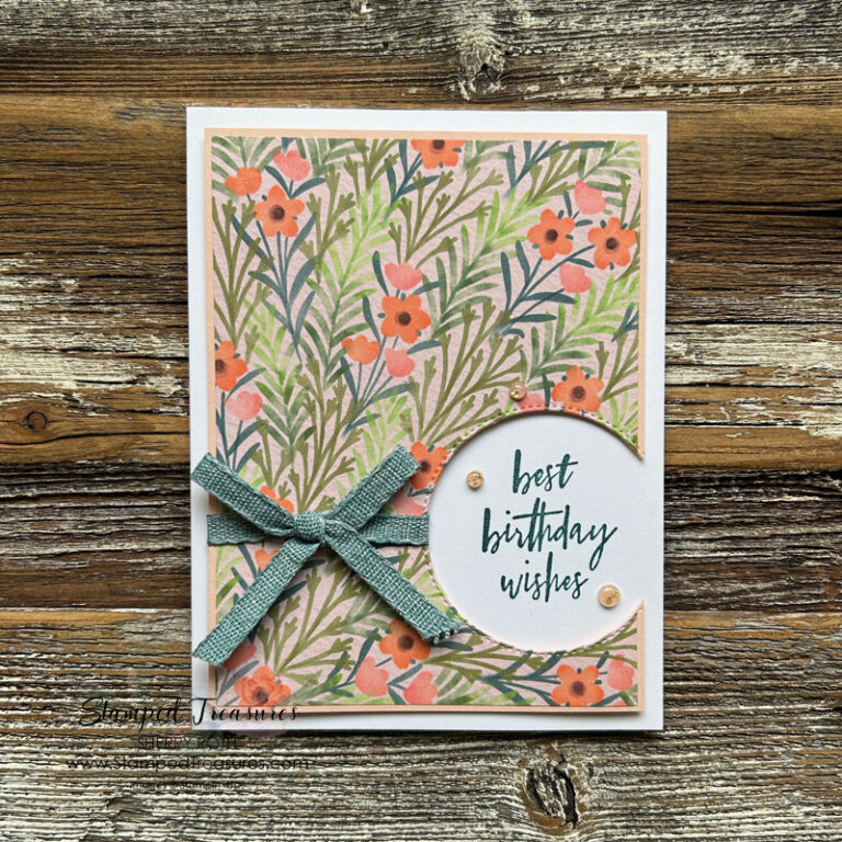 Simple Cards using Frames & Flowers - Stamped Treasures