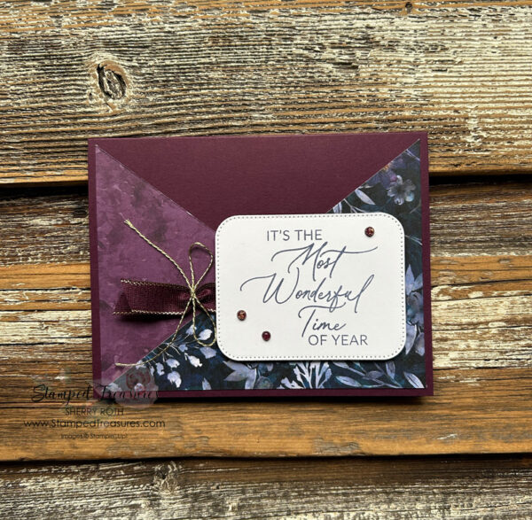 7 Christmas Cards from One 12x12 - Stamped Treasures