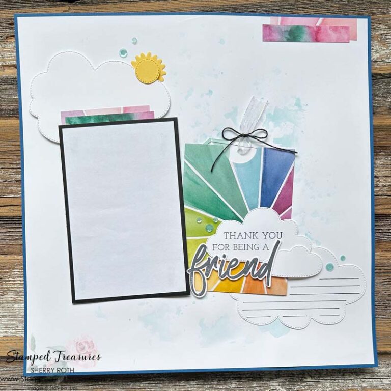 Add Beautiful Detail to Your Layout - Stamped Treasures