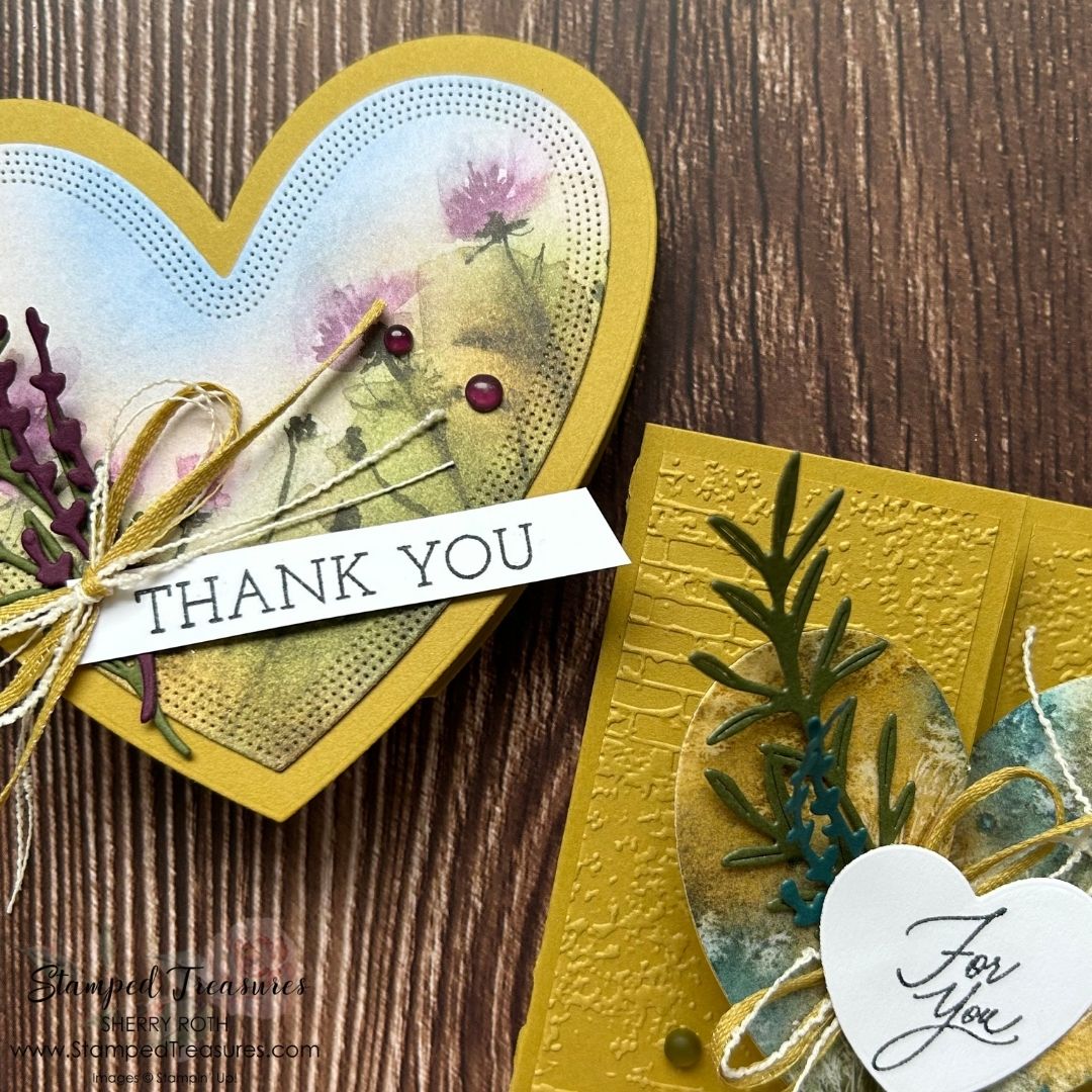 2 Fun Fold Card Ideas - Stamped Treasures - Sherry Roth