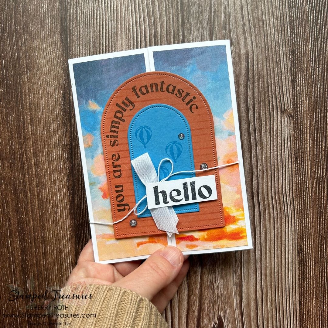 2 Fun Fold Card Ideas - Stamped Treasures - Sherry Roth