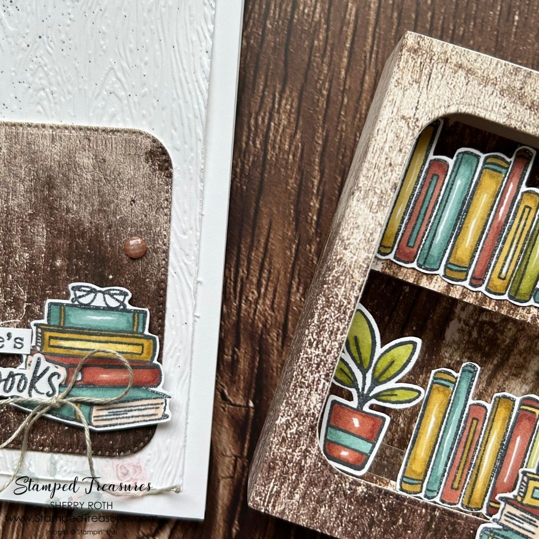 For the Book Lovers - Stamped Treasures - Sherry Roth