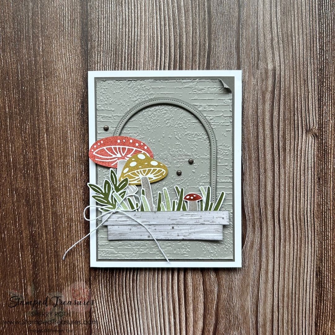 Card Idea using Stampin' Up!'s Terrific Toadstools - Sherry Roth