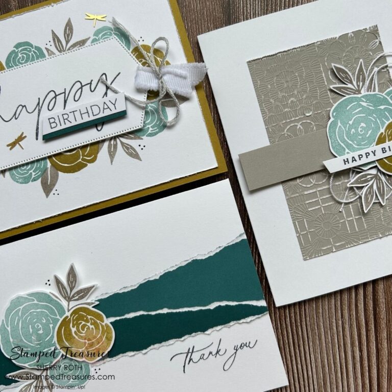 Everyday You & Me Card Ideas - Stamped Treasures, Sherry Roth, Stampin ...