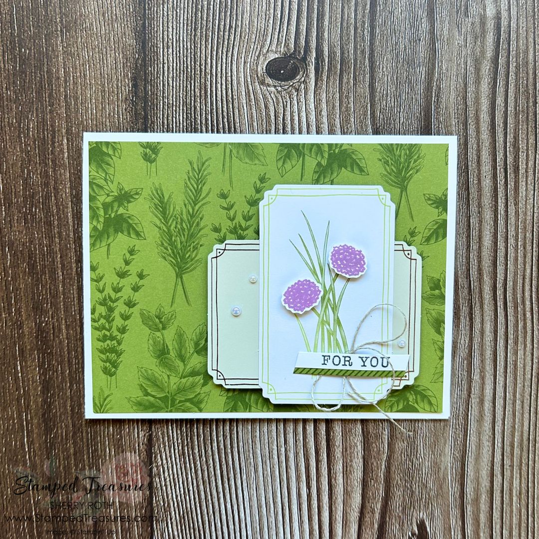 APPT Blog Hop - Hello Spring - Stamped Treasures - Sherry Roth