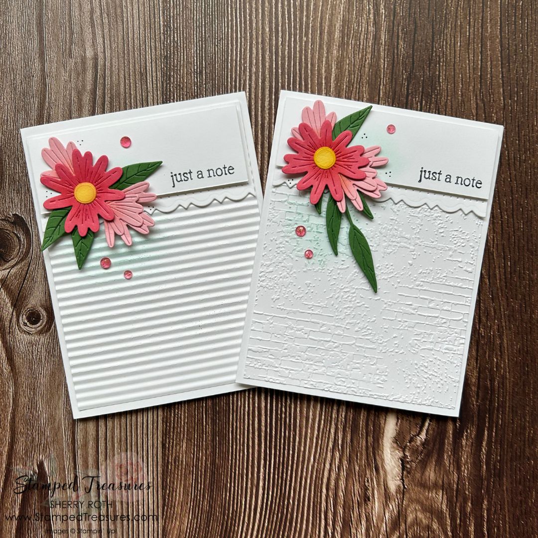 Card Ideas using Fancy Border Dies - Sherry Roth