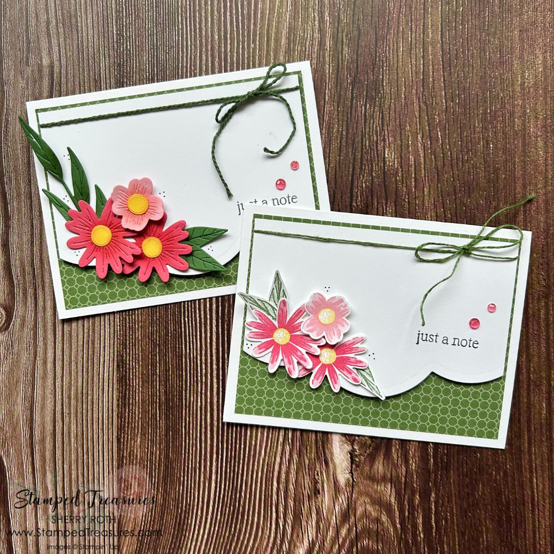 Card Ideas using Fancy Border Dies - Sherry Roth