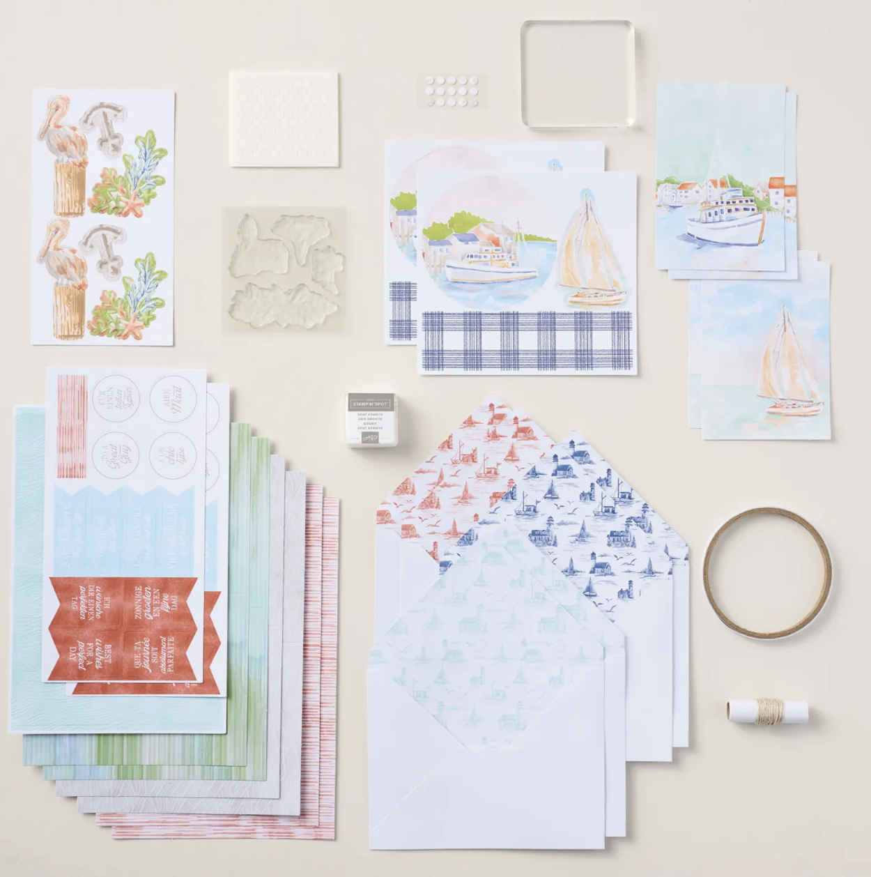 Scrapbooking with a Card Kit - Sherry Roth Stamped Treasures