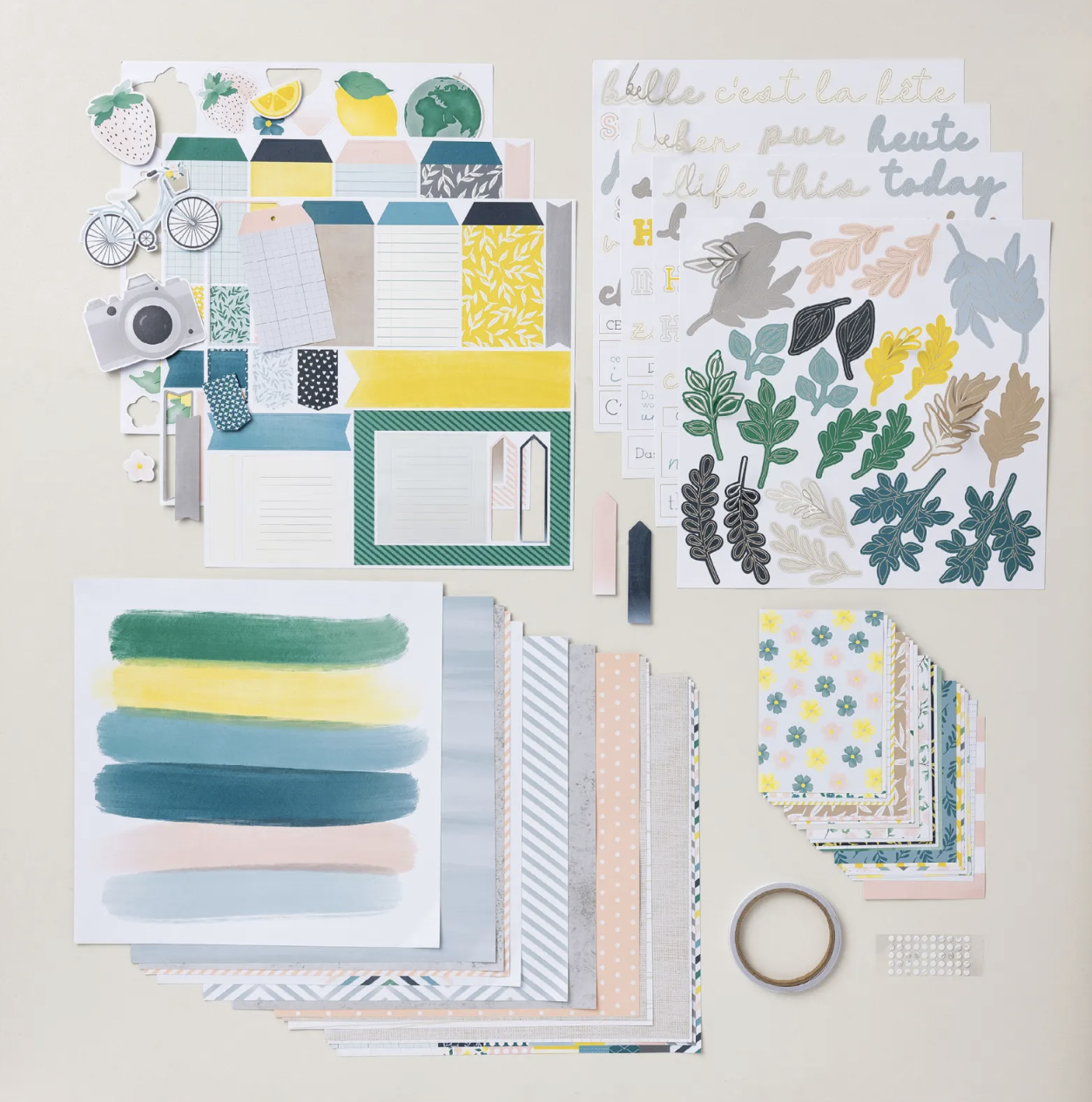 Make a Memory Scrapbooking Kit - Stamped Treasures
